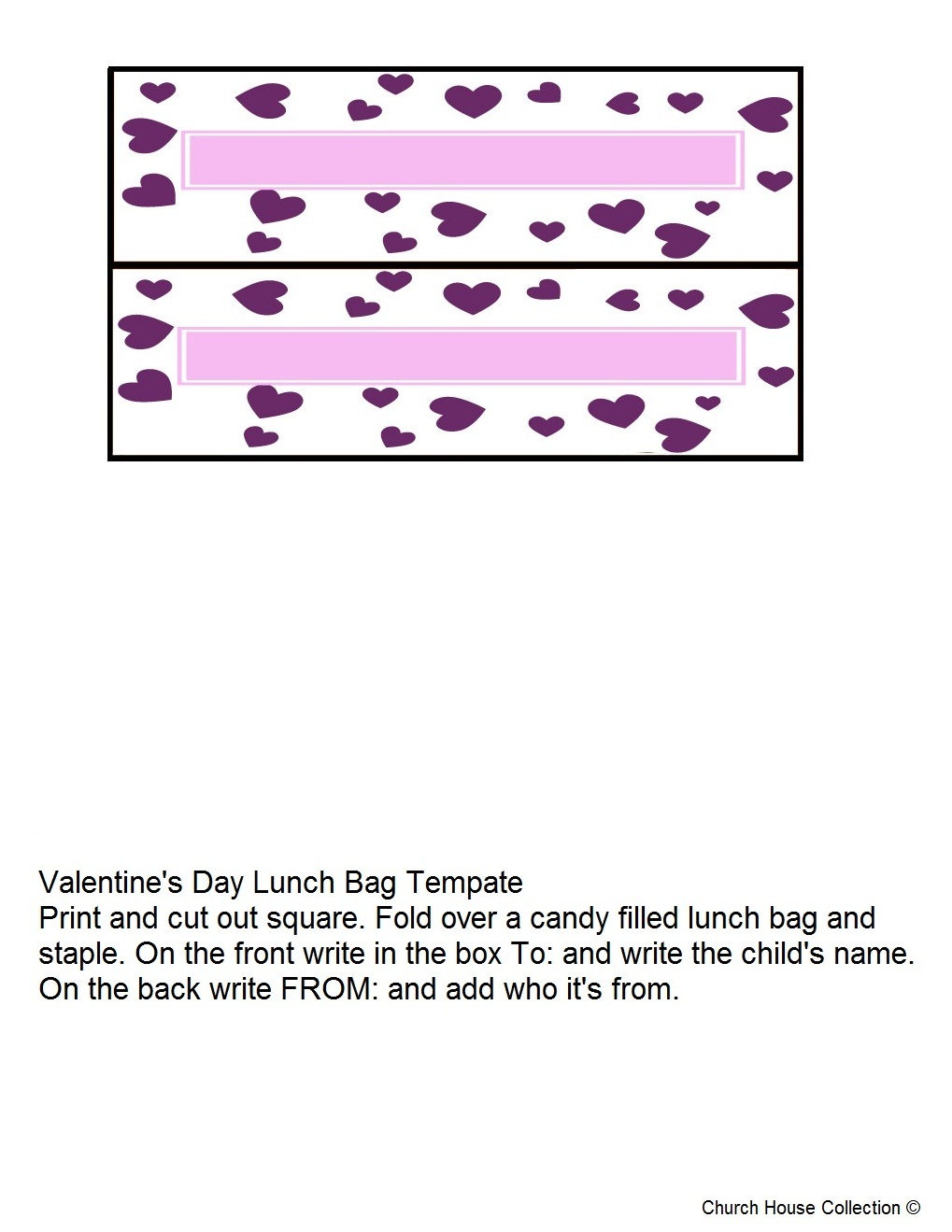 Valentine's Day Treat Bag